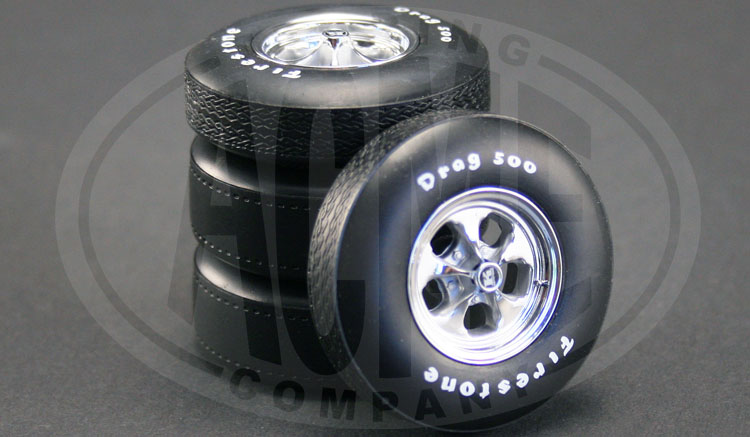 G1800167 - Keystone Drag Wheel/Tire Set